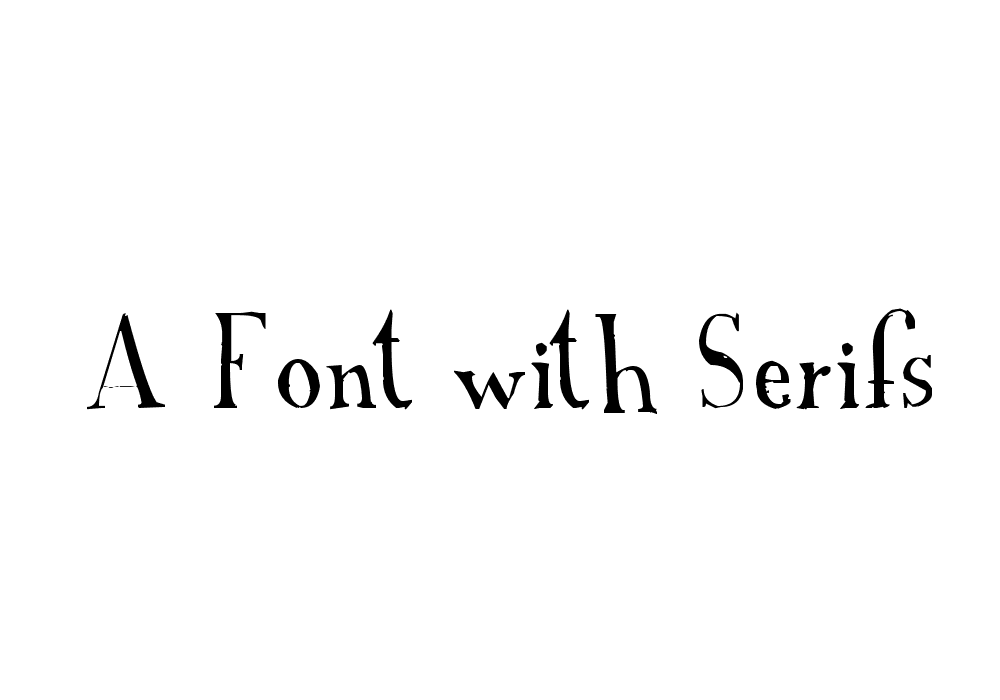 A Font with Serifs font Full Family Free [Download Now]