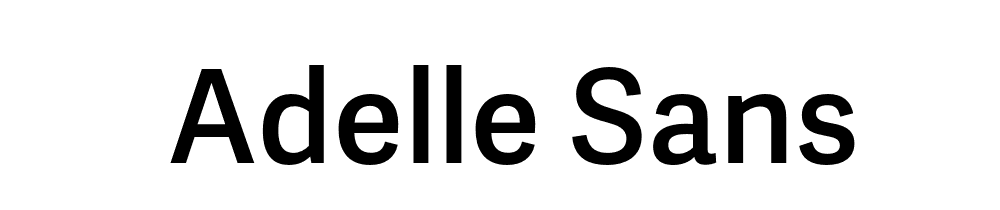 Adelle Sans font Full Family Free [Download Now]
