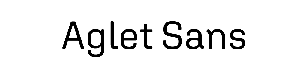 Aglet Sans font Full Family Free [Download Now]