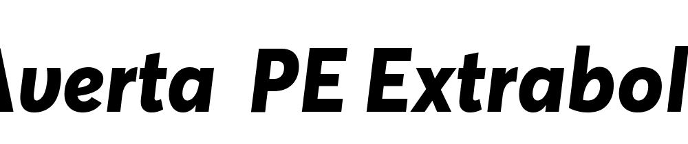 Averta PE Extrabold font Full Family Free [Download Now]