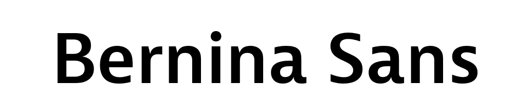 Bernina Sans font Full Family Free [Download Now]
