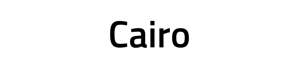 Cairo font Full Family Free [Download Now]