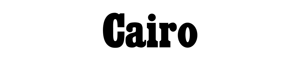 Cairo font Full Family Free [Download Now]