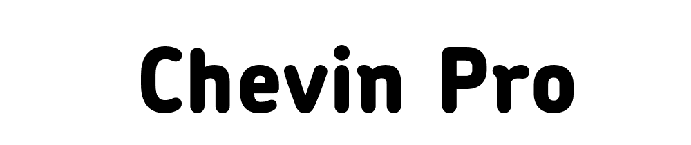 Chevin Pro font Full Family Free [Download Now]
