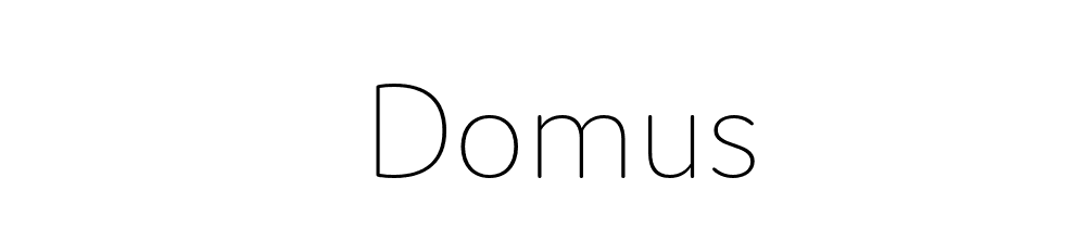 Domus font Full Family Free [Download Now]
