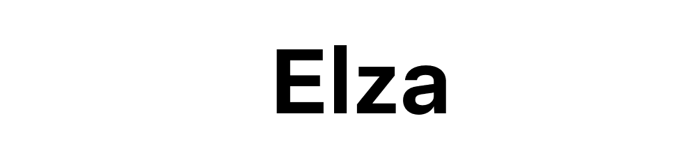Elza font Full Family Free [Download Now]