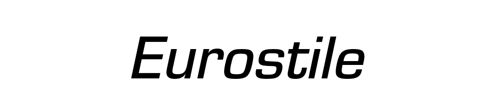 Eurostile font Full Family Free [Download Now]