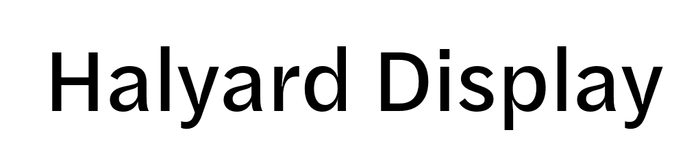 Halyard Display font Full Family Free [Download Now]