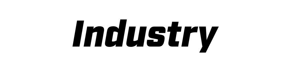 Industry font Full Family Free [Download Now]