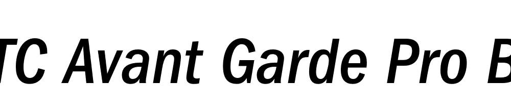 ITC Avant Garde Pro Bk font Full Family Free [Download Now]