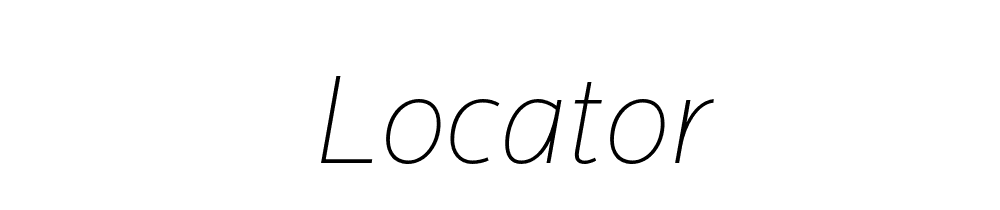 Locator font Full Family Free [Download Now]