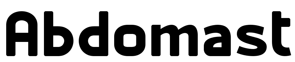 Abdo Master font Full Family Free [Download Now]