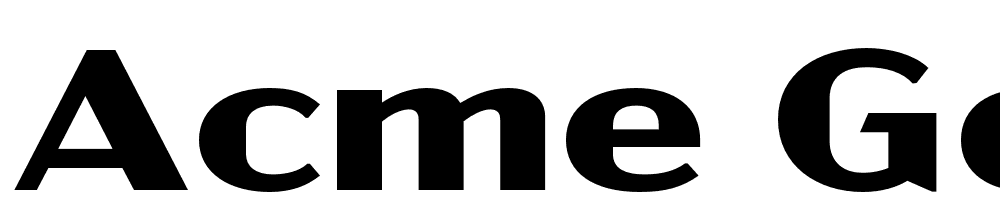 Acme Gothic Comp font Full Family Free [Download Now]