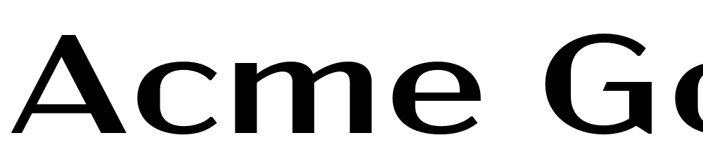 Acme Gothic Comp font Full Family Free [Download Now]