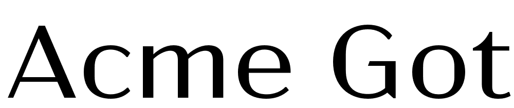 Acme Gothic Comp font Full Family Free [Download Now]