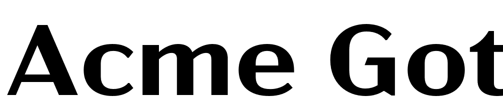 Acme Gothic Comp font Full Family Free [Download Now]
