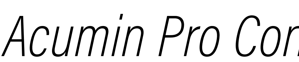 Acumin Pro font Full Family Free [Download Now]