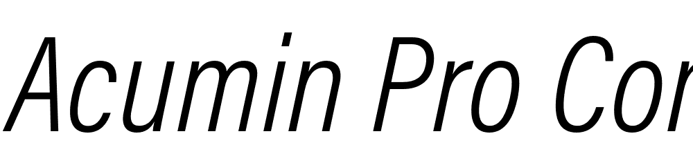 Acumin Pro font Full Family Free [Download Now]