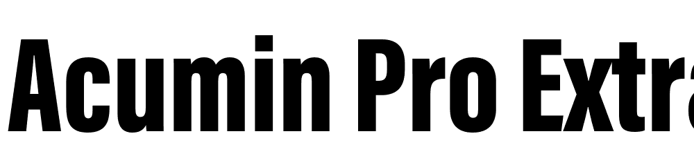 Acumin Pro font Full Family Free [Download Now]