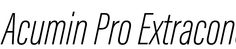 Acumin Pro font Full Family Free [Download Now]