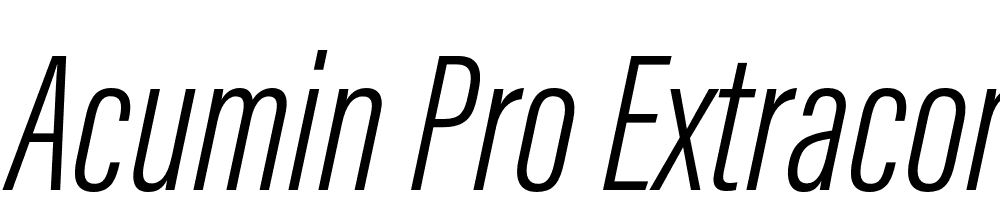 Acumin Pro font Full Family Free [Download Now]