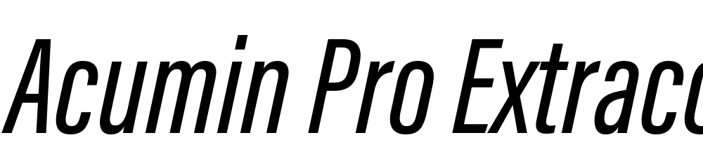 Acumin Pro font Full Family Free [Download Now]