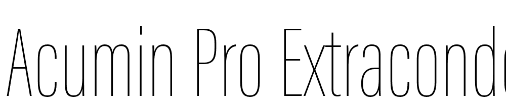 Acumin Pro font Full Family Free [Download Now]