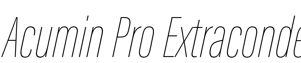 Acumin Pro font Full Family Free [Download Now]