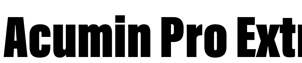 Acumin Pro font Full Family Free [Download Now]