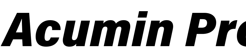 Acumin Pro font Full Family Free [Download Now]