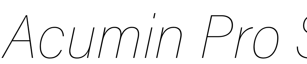 Acumin Pro font Full Family Free [Download Now]
