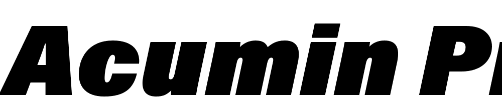 Acumin Pro font Full Family Free [Download Now]