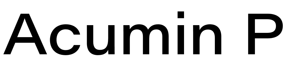 Acumin Pro font Full Family Free [Download Now]