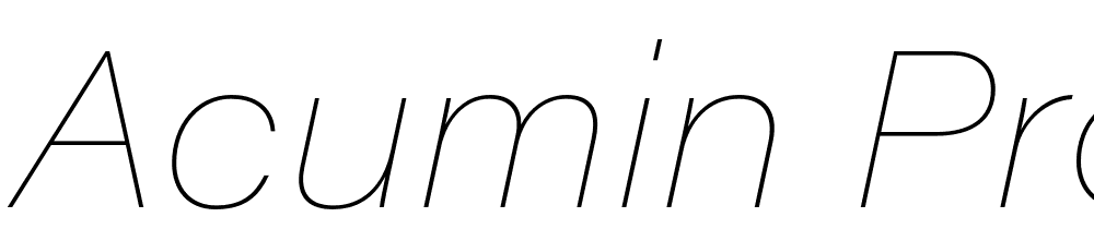 Acumin Pro font Full Family Free [Download Now]