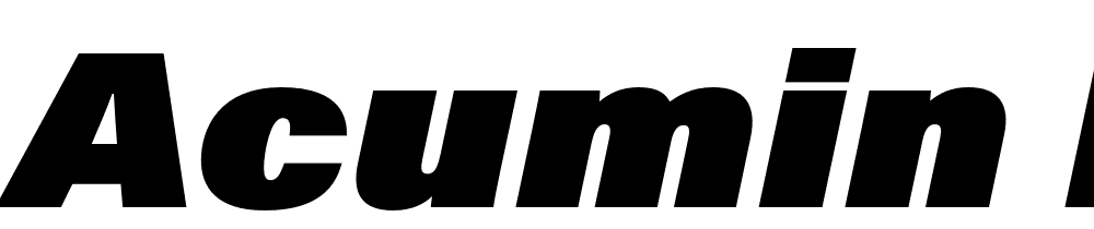 Acumin Pro font Full Family Free [Download Now]