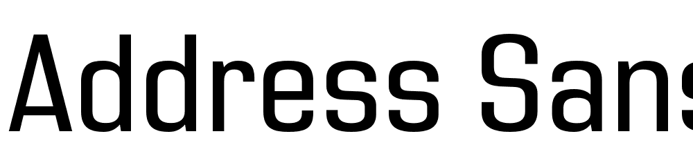 Address Sans Pro font Full Family Free [Download Now]