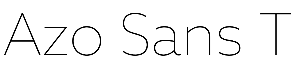 Azo Sans font Full Family Free [Download Now]