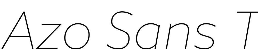 Azo Sans font Full Family Free [Download Now]