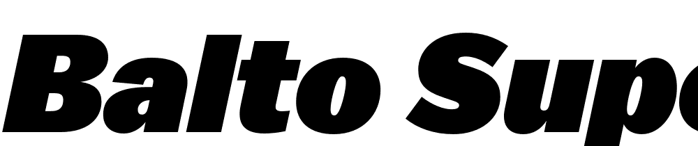 Balto font Full Family Free [Download Now]