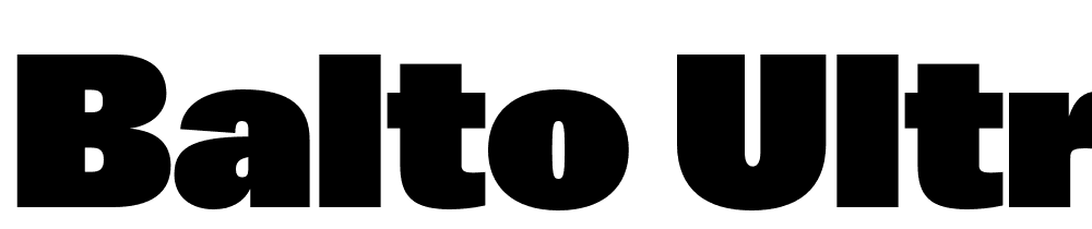 Balto font Full Family Free [Download Now]