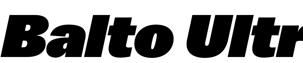 Balto font Full Family Free [Download Now]