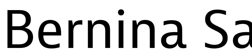 Bernina Sans font Full Family Free [Download Now]