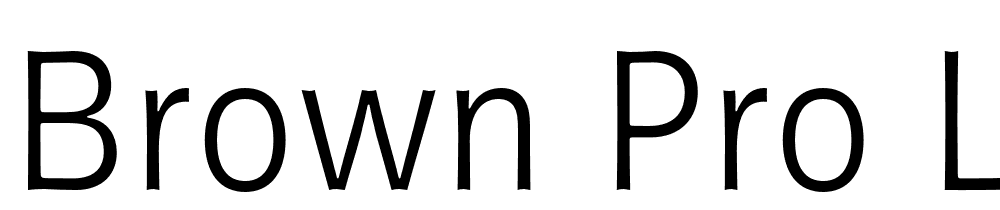 Brown Pro font Full Family Free [Download Now]
