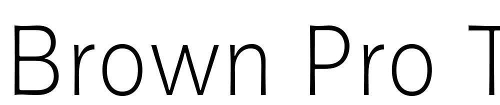 Brown Pro font Full Family Free [Download Now]