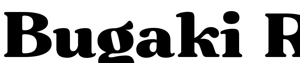Bugaki-Regular font Full Family Free [Download Now]