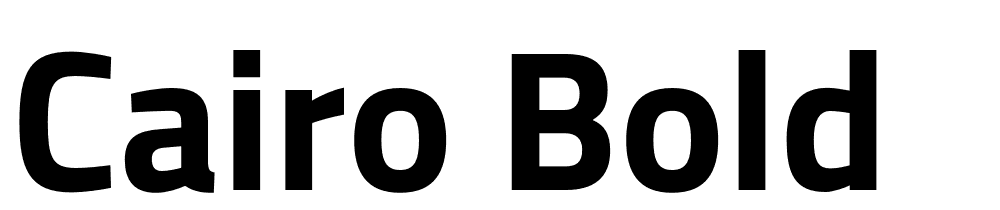 Cairo font Full Family Free [Download Now]