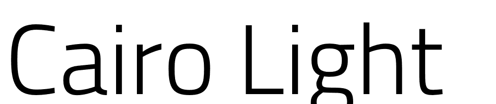 Cairo font Full Family Free [Download Now]