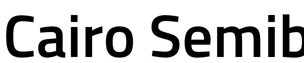 Cairo font Full Family Free [Download Now]