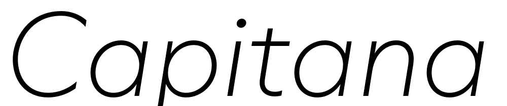 Capitana font Full Family Free [Download Now]