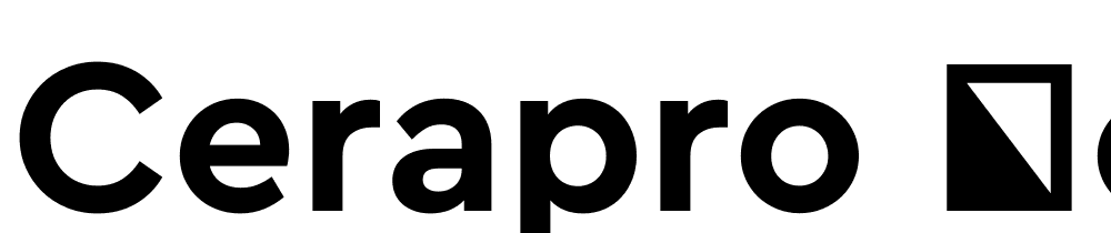 Cera PRO-Bold font Full Family Free [Download Now]